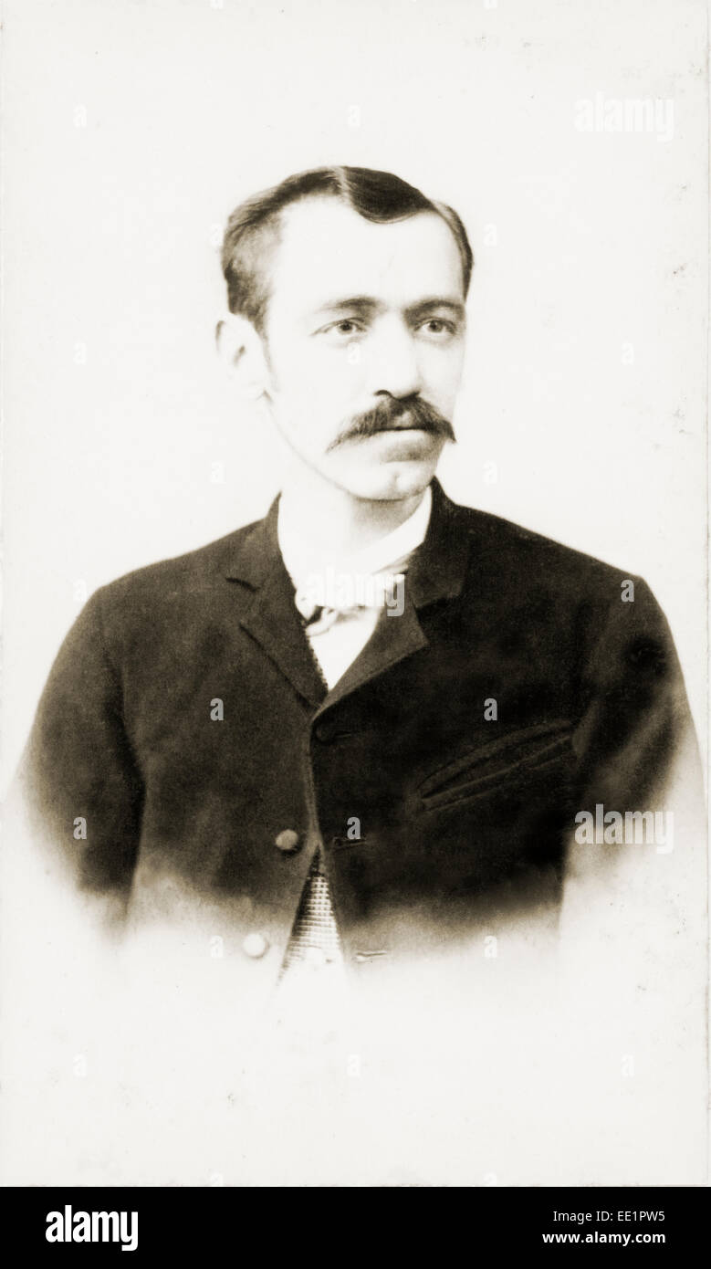 1890 portrait man hi-res stock photography and images - Alamy