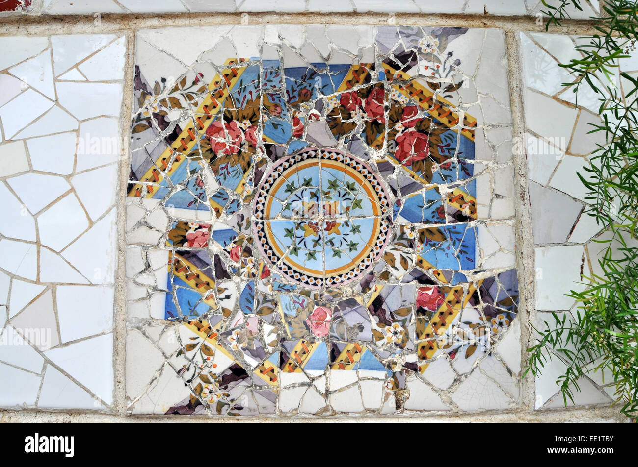 Gaudi tile hi-res stock photography and images - Alamy