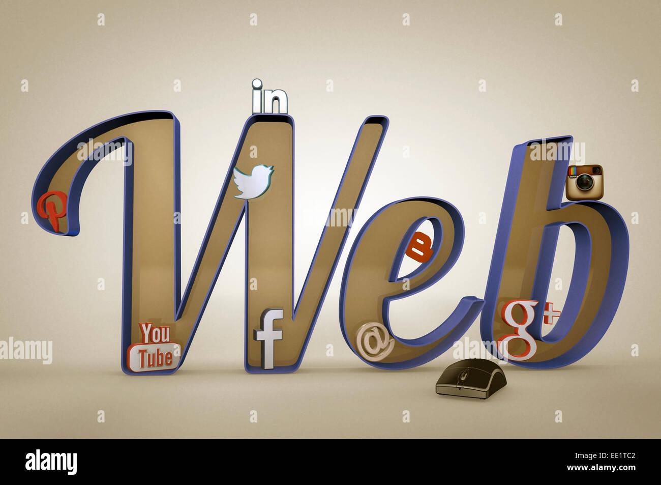 3d business icons and illustrations hi-res stock photography and images ...