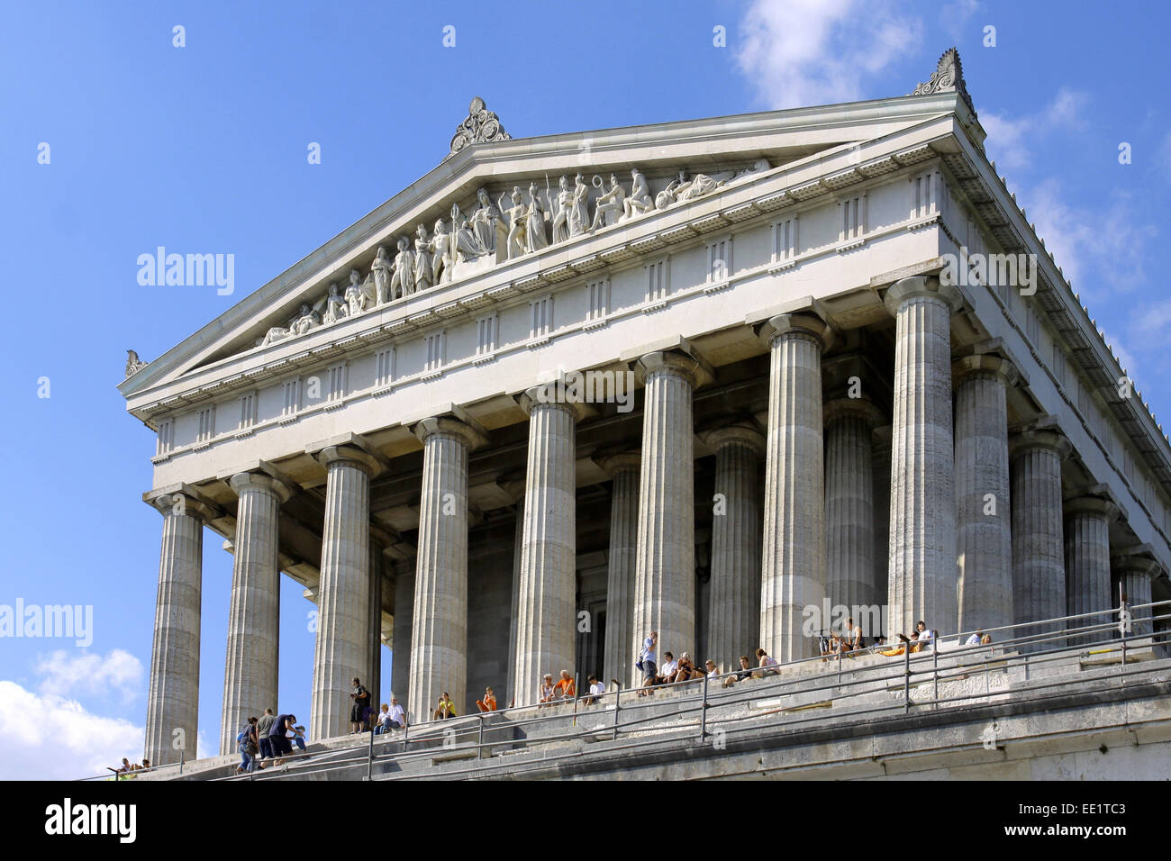 Deutschland, Bayern, Oberbayern, Donau, Walhalla, Ruhmeshalle ...