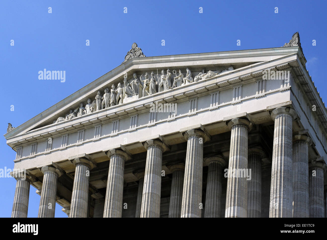 Deutschland, Bayern, Oberbayern, Donau, Walhalla, Ruhmeshalle ...