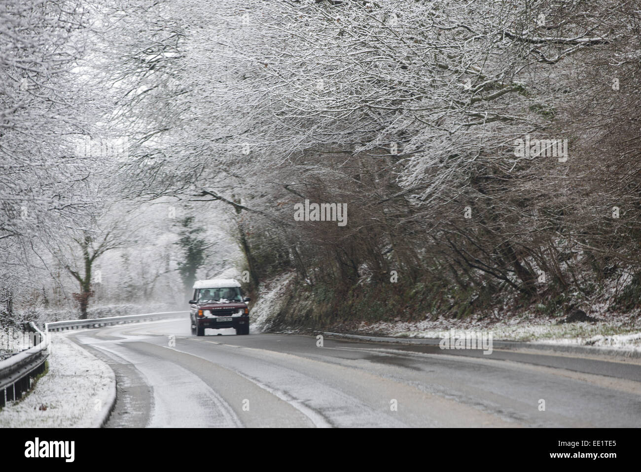 Goginan, Ceredigion, Wales, UK. 13th January, 2015. UK Weather ...