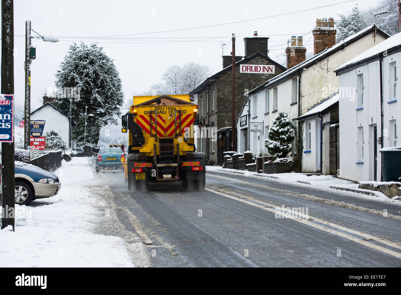 Goginan, Ceredigion, Wales, UK. 13th January, 2015. UK Weather ...