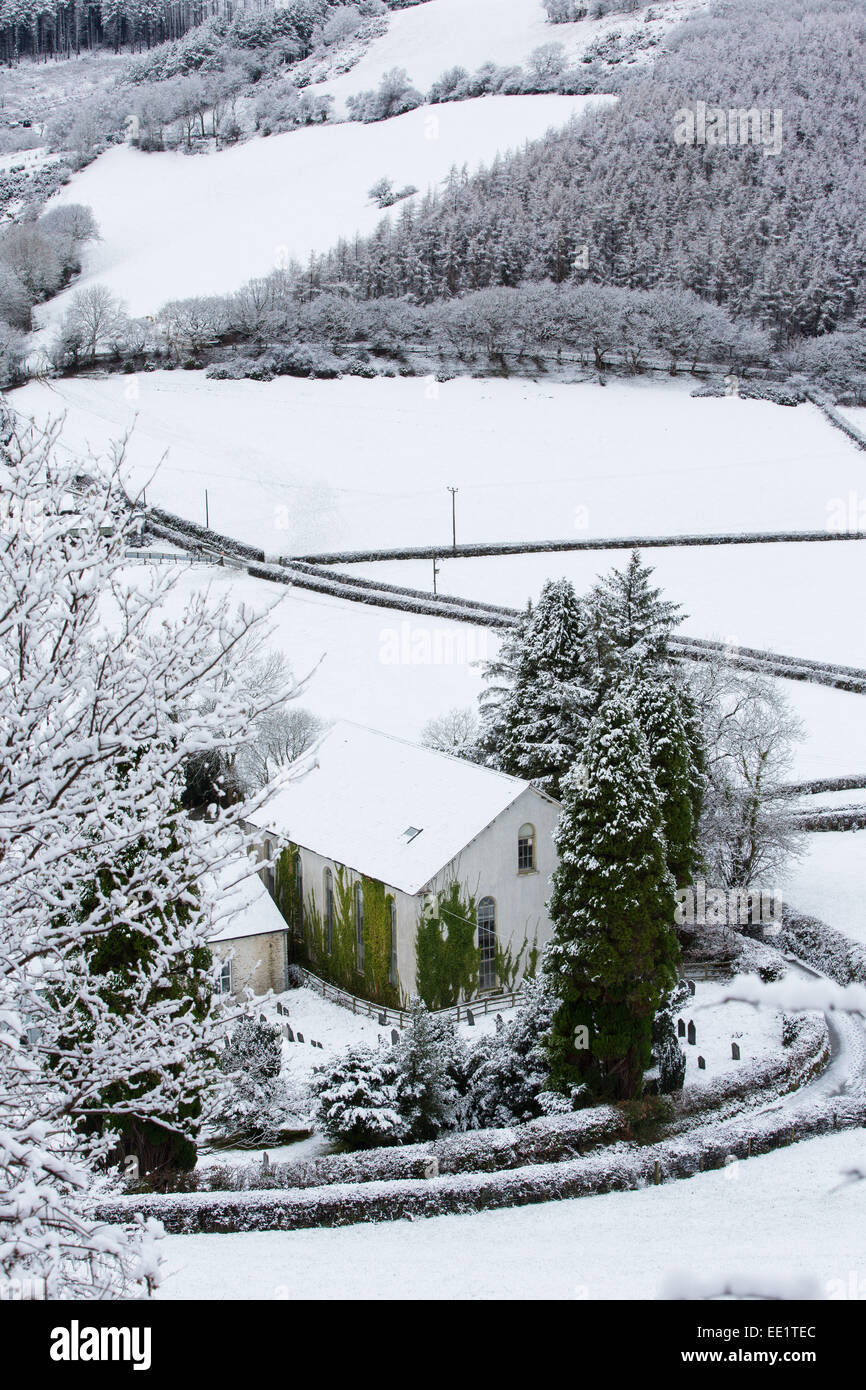 Goginan, Ceredigion, Wales, UK. 13th January, 2015. UK Weather ...
