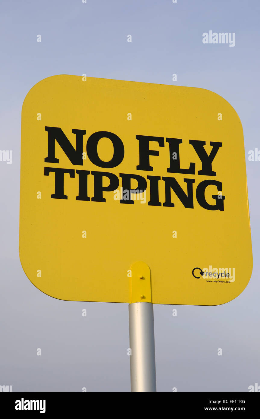 No fly tipping sign hi-res stock photography and images - Alamy