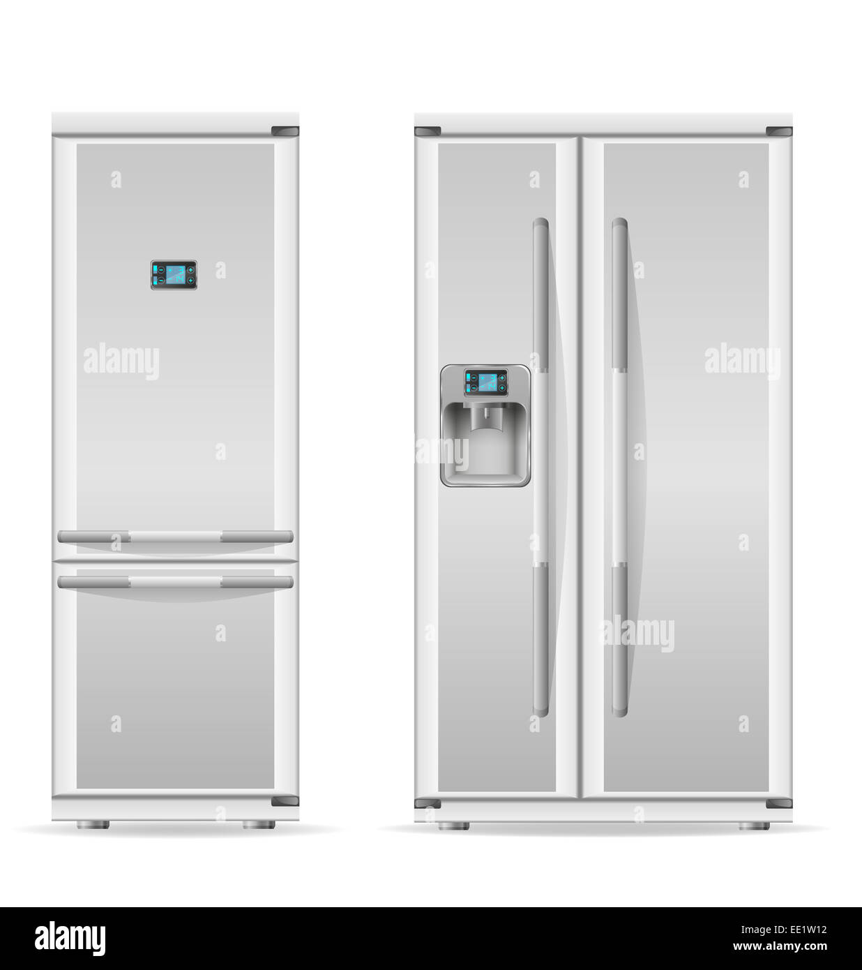 Industrial refrigerator is closed hi-res stock photography and images ...