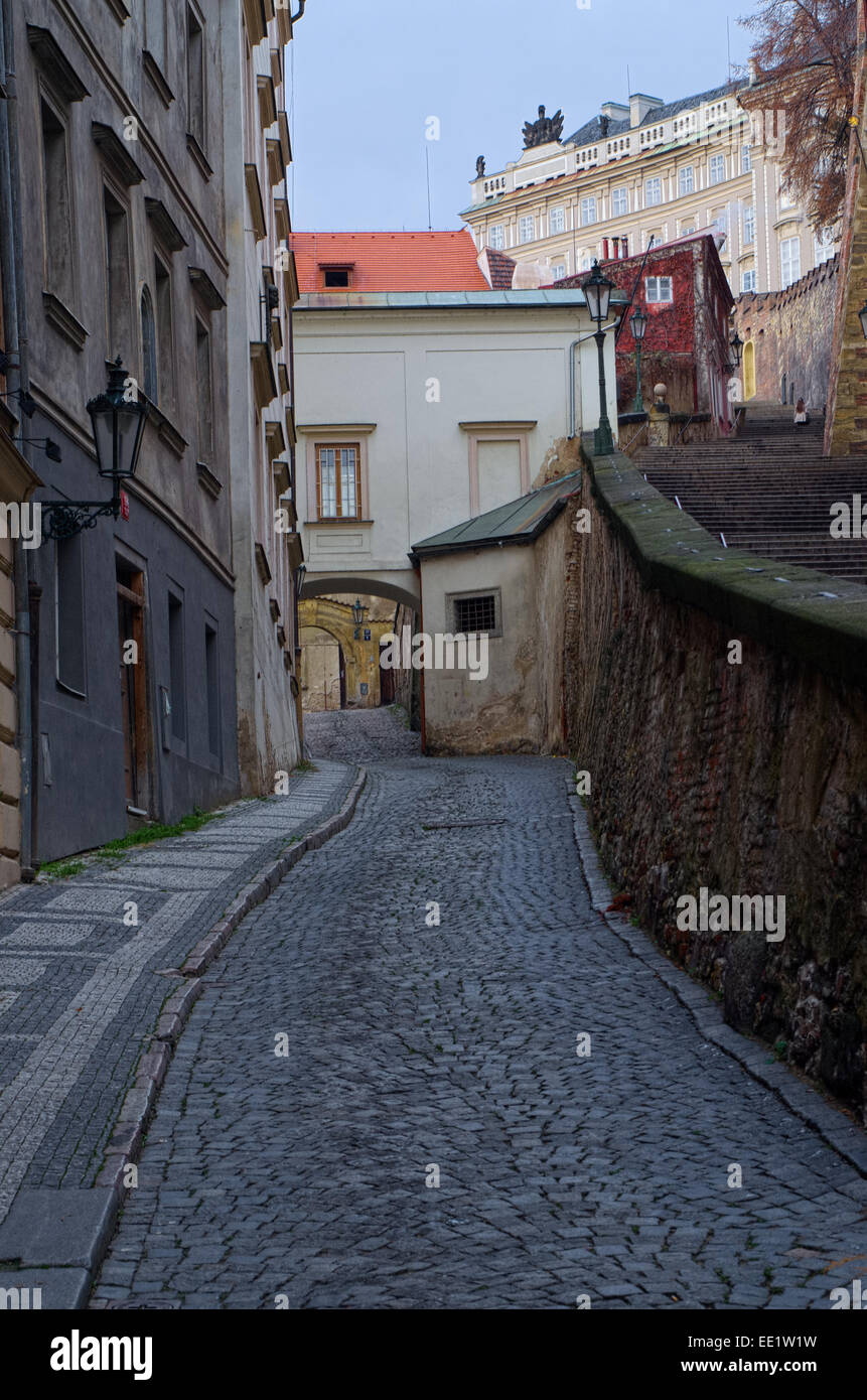 Prague Old Town and Lesser Town in the Czech Republic Stock Photo - Alamy