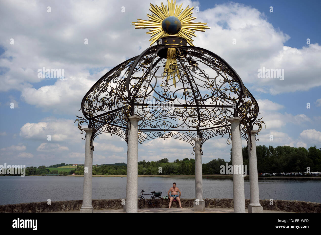 Waging am see Bavaria Germany Stock Photo - Alamy