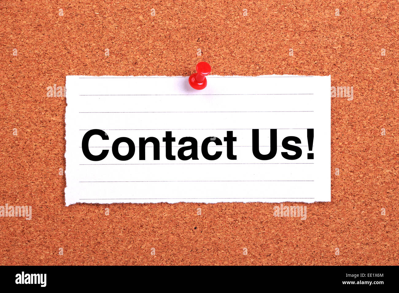 Contact note hi-res stock photography and images - Alamy