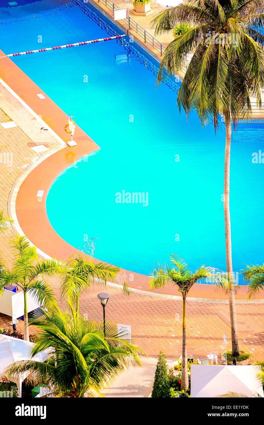 Garden with large pools hi-res stock photography and images - Alamy