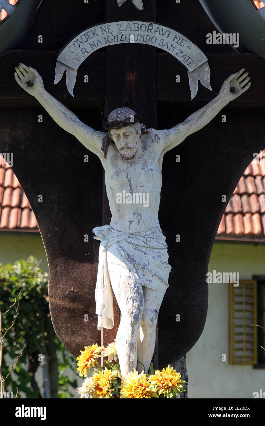 Crucifixion. Jesus on the Cross Stock Photo - Alamy