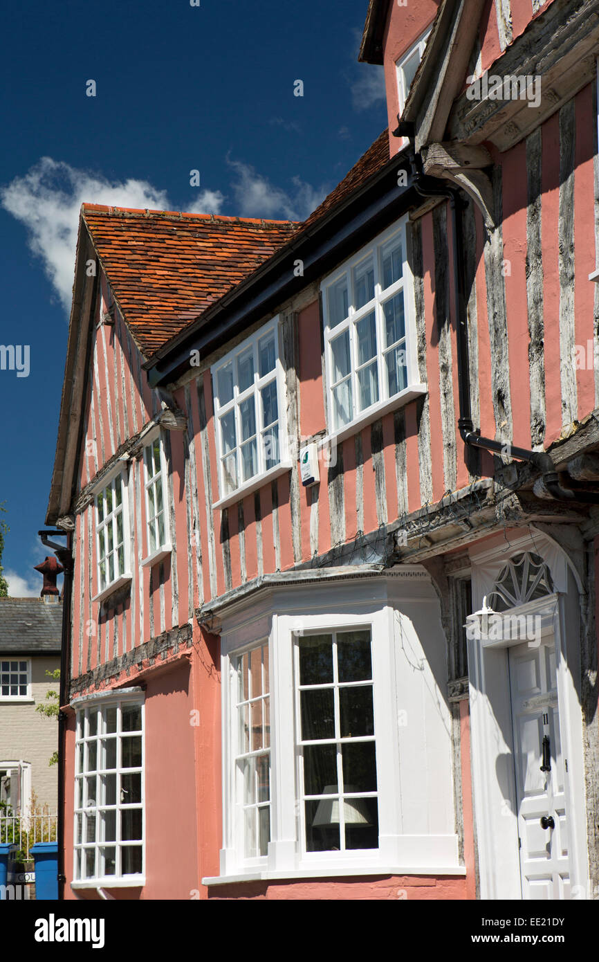 UK England, Suffolk, Lavenham, Barn Street, Old Grammar School, where ...