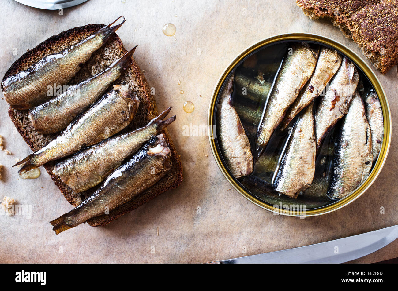 Kipper Sandwich High Resolution Stock Photography and Images - Alamy