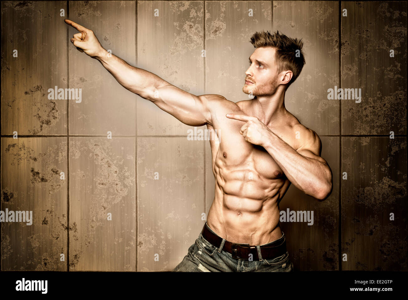 Abdominal hair hi-res stock photography and images - Alamy