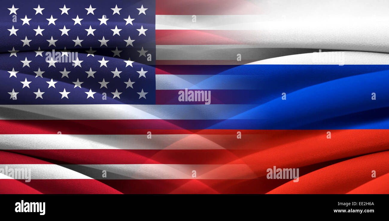 USA vs Russia Stock Photo - Alamy