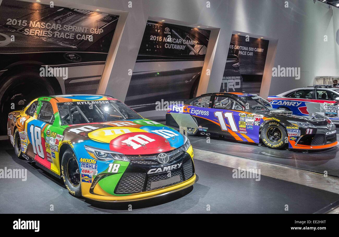 Detroit, MI, USA. 12th Jan, 2015. 2015 Nascar Sprin Cup Series Race Car ...