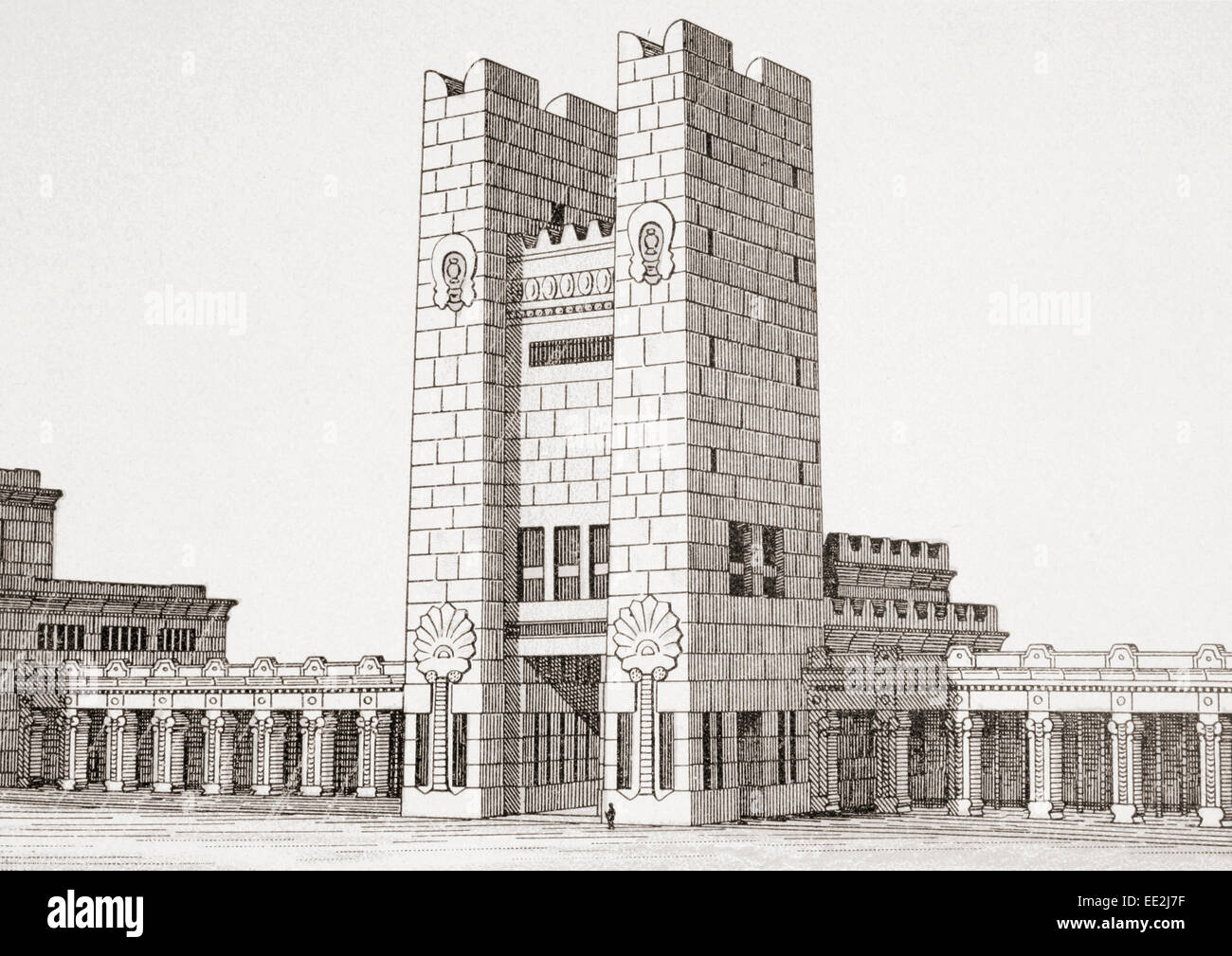 Temple In Jerusalem Drawing