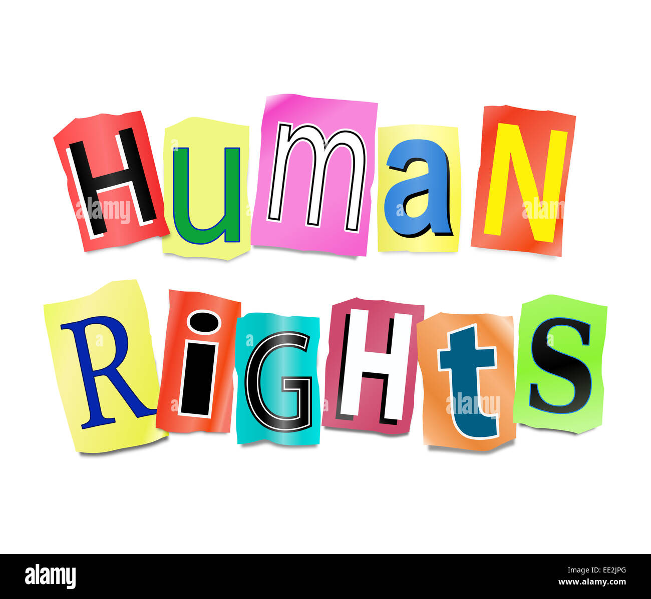 Human rights Cut Out Stock Images & Pictures - Alamy