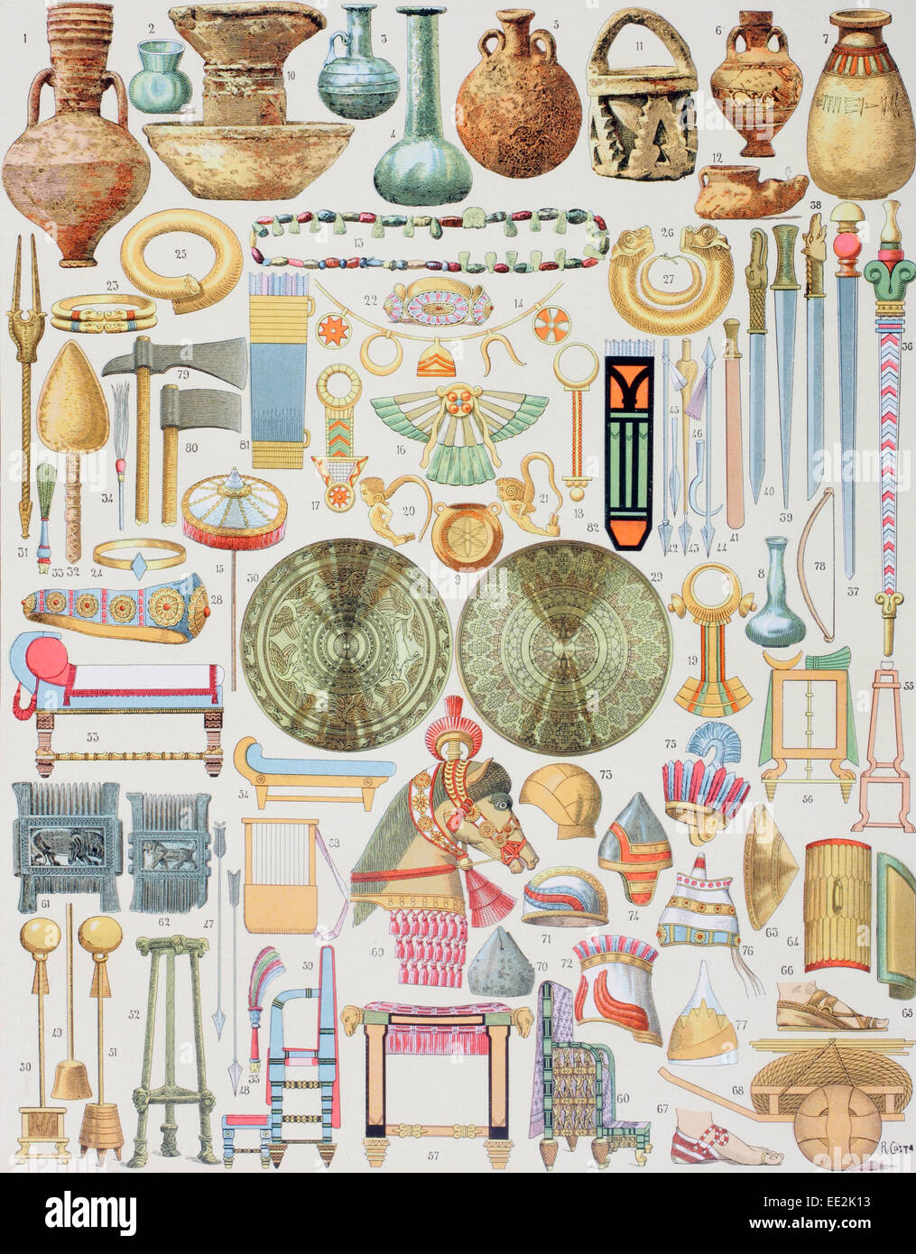 Assyrian pottery hi-res stock photography and images - Alamy