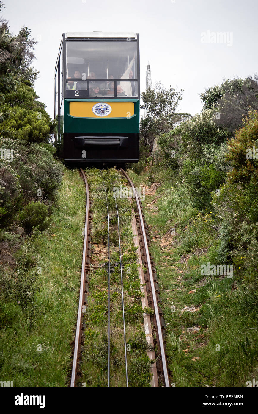 Car 2 "Thomas T. Tucker" of "The Flying Dutchman" funicular railway ...