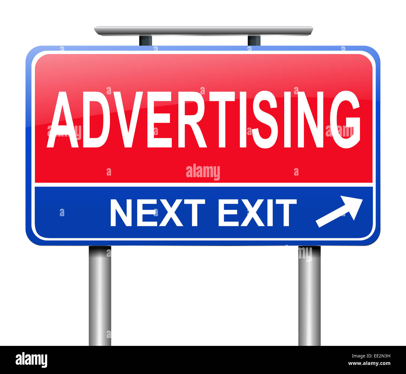 Advertising concept Cut Out Stock Images & Pictures - Alamy