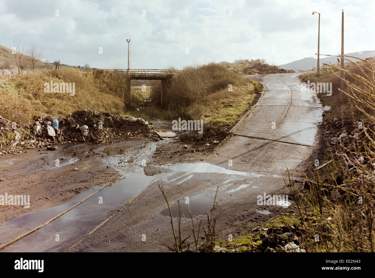 Site of Demolished Colliery Stock Photo - Alamy