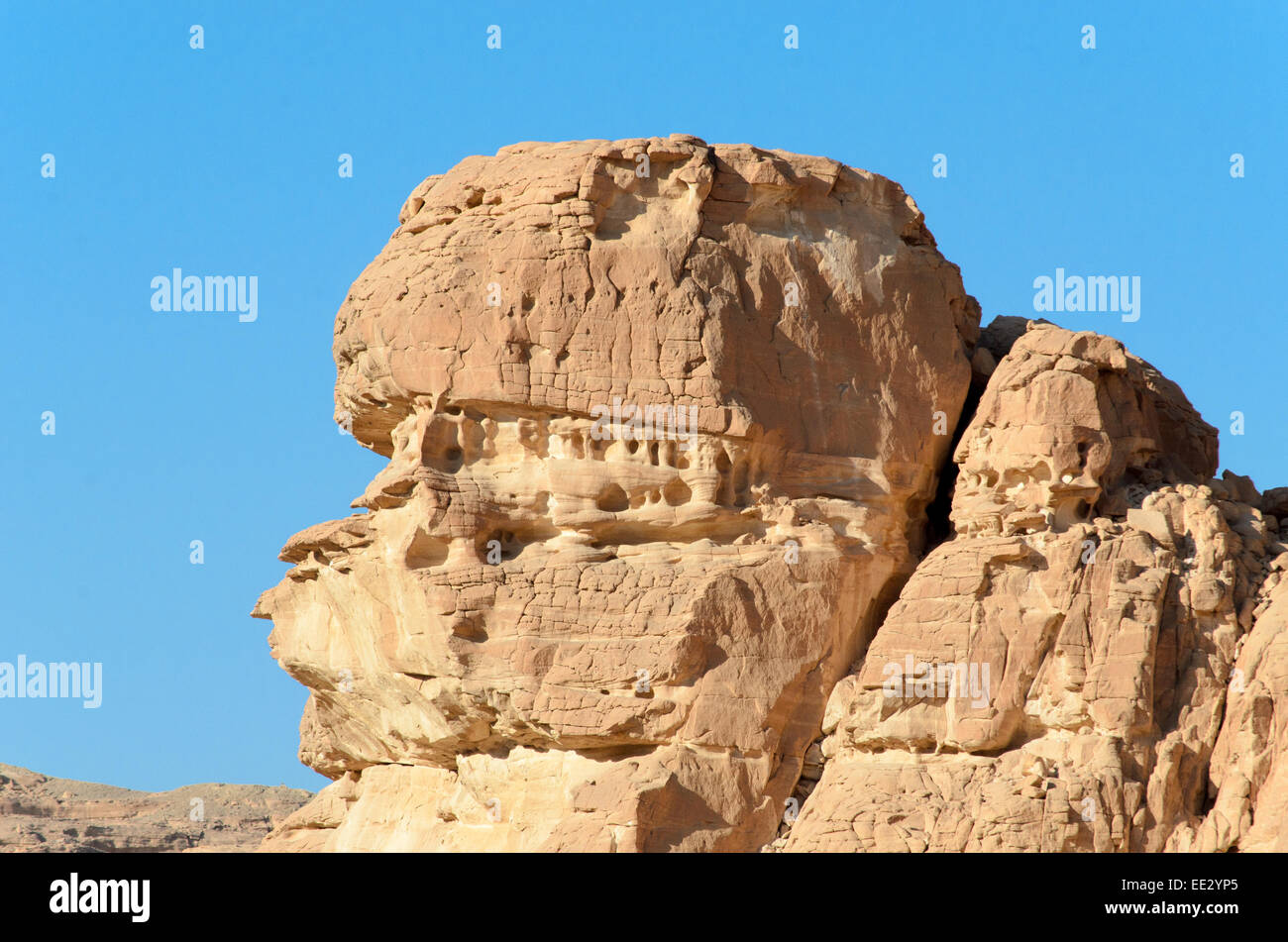 Rock Formation in Ain Khudra, south sinai Stock Photo - Alamy