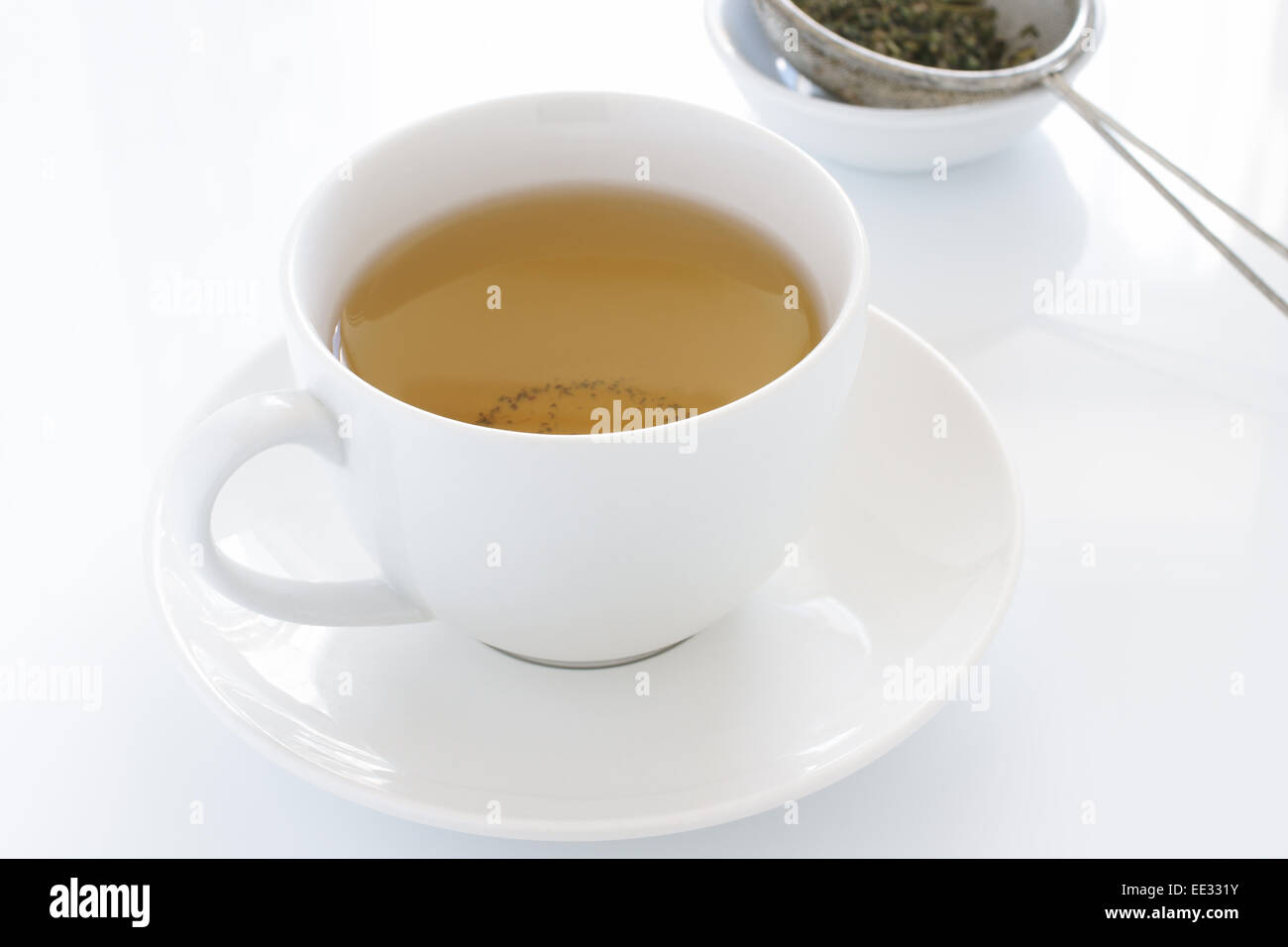 White china tea cup hi-res stock photography and images - Alamy