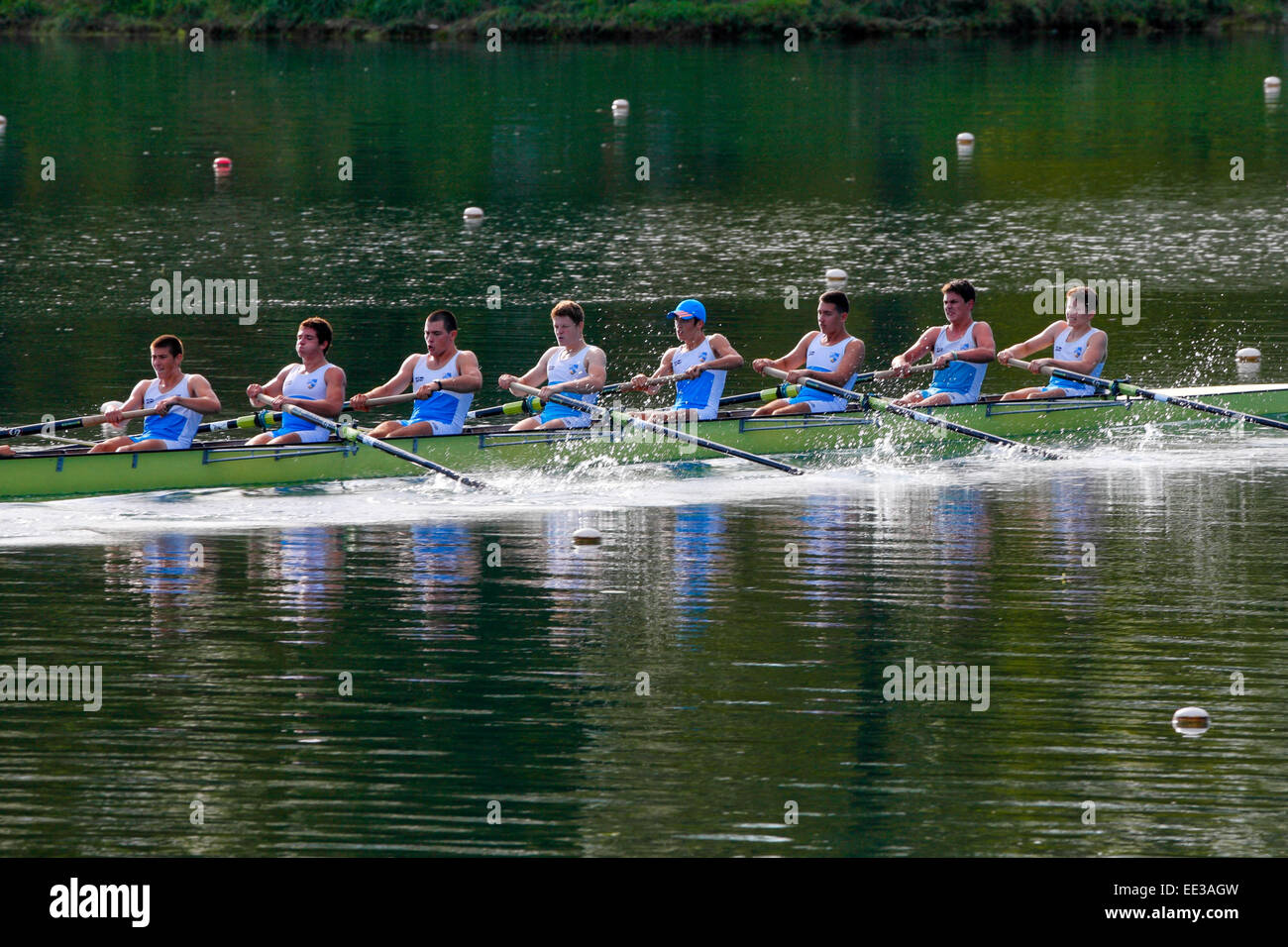 Row rowing hi-res stock photography and images - Alamy