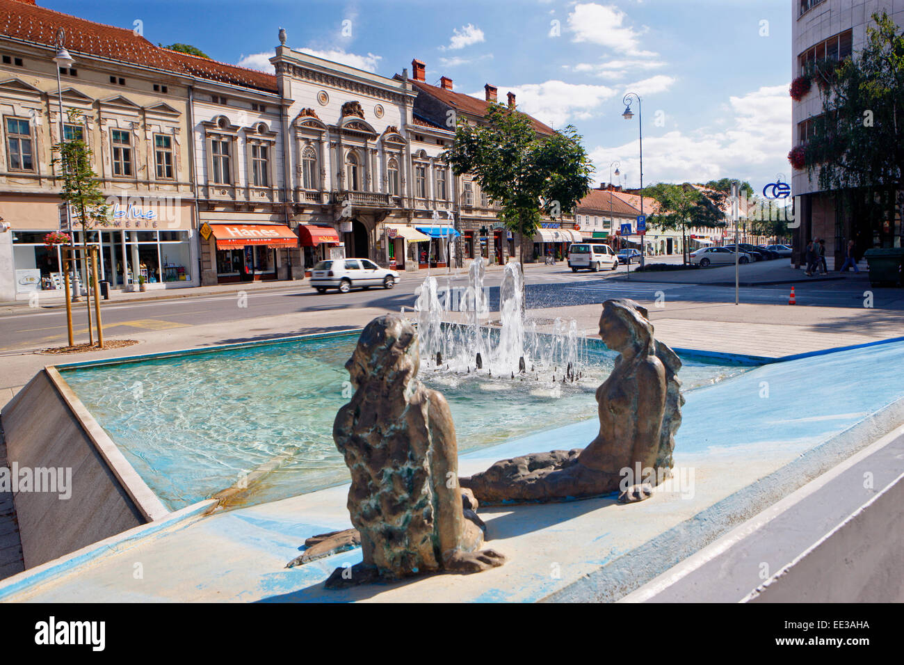 Karlovac old town - Croatia Stock Photo - Alamy