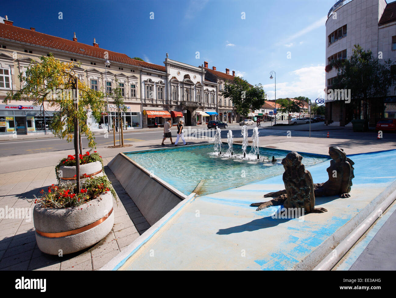 Karlovac old town - Croatia Stock Photo - Alamy