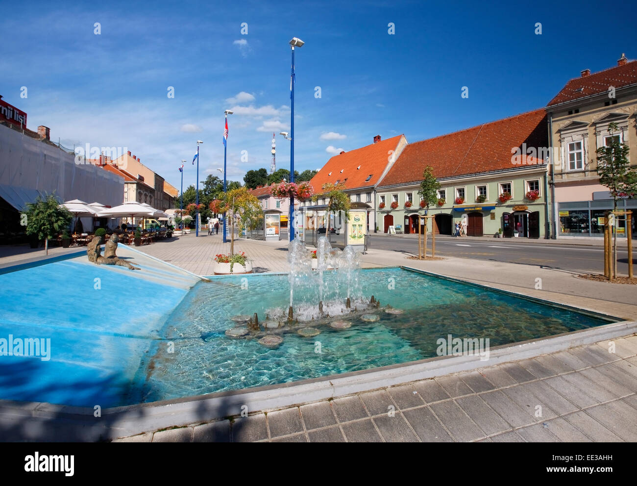 Karlovac old town - Croatia Stock Photo - Alamy