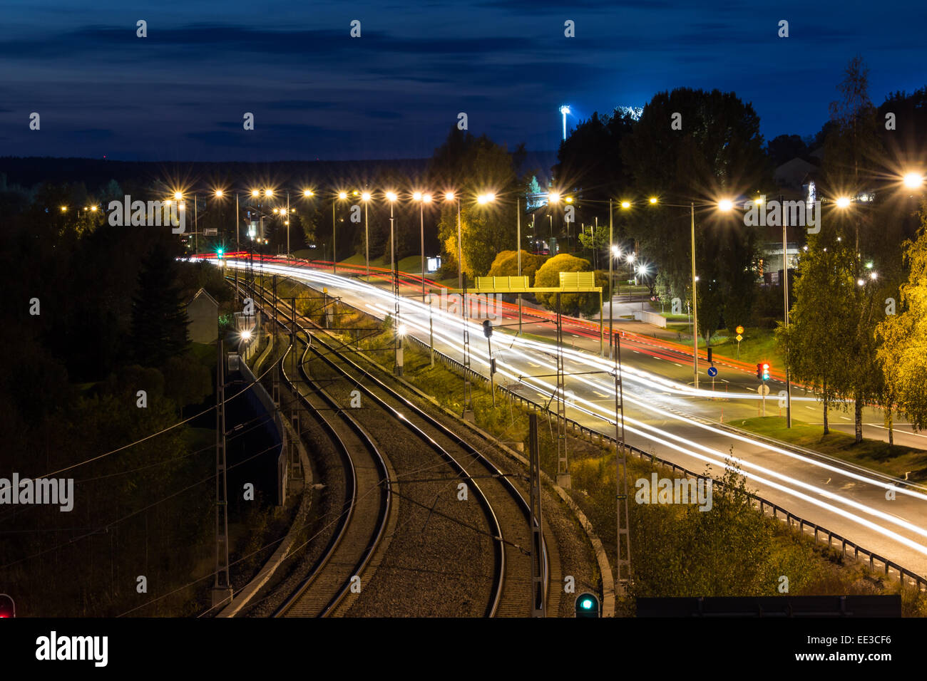 Long rail road hi-res stock photography and images - Alamy