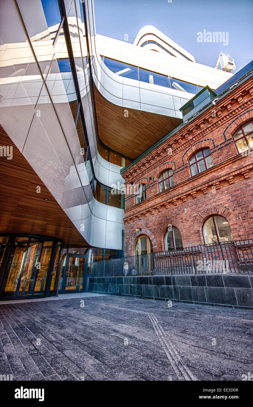 New and Old Buildings Stock Photo - Alamy