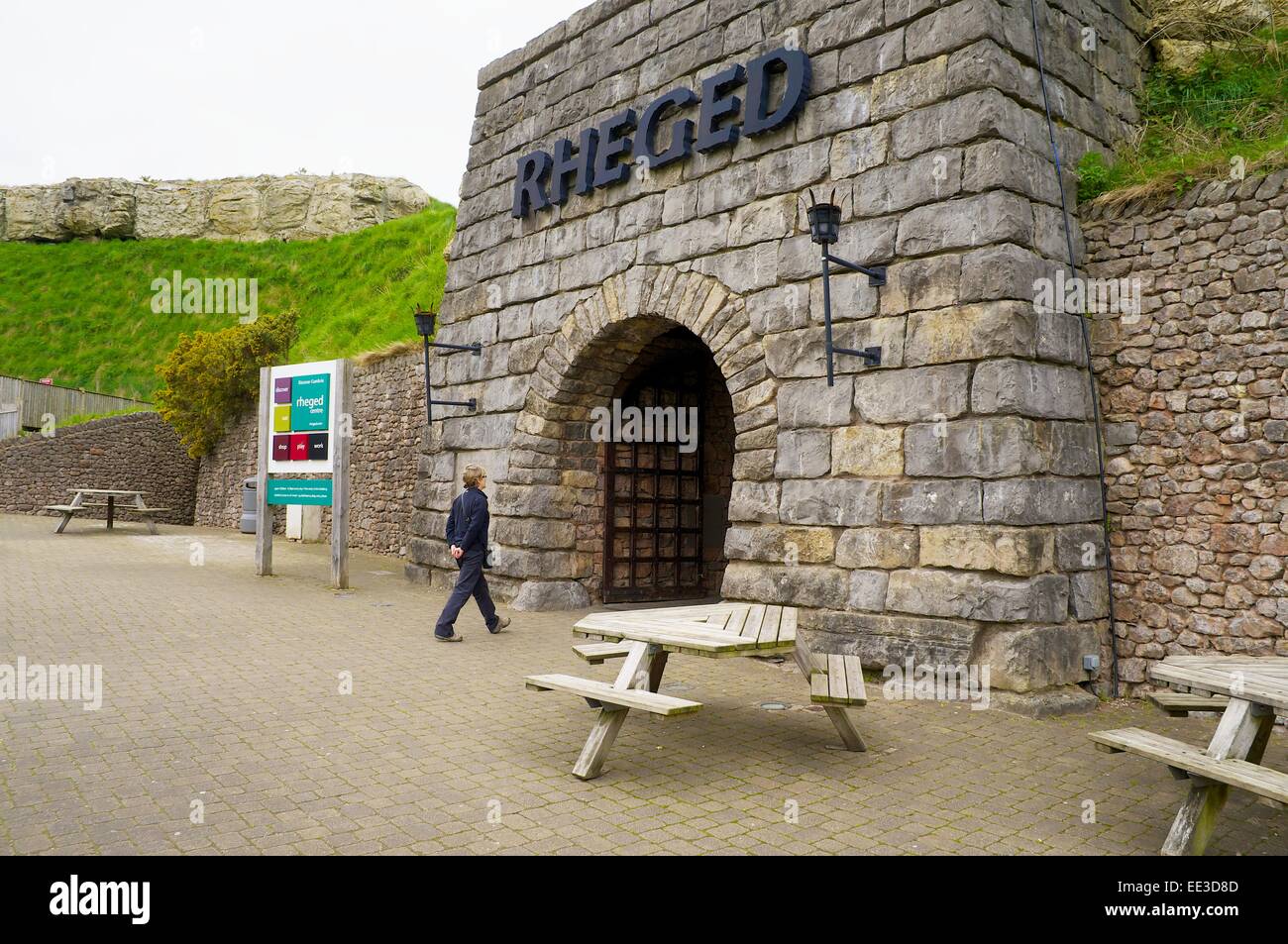 Rheged lakeland heritage centre entrance, Penrith, Eden Valley, Cumbria ...