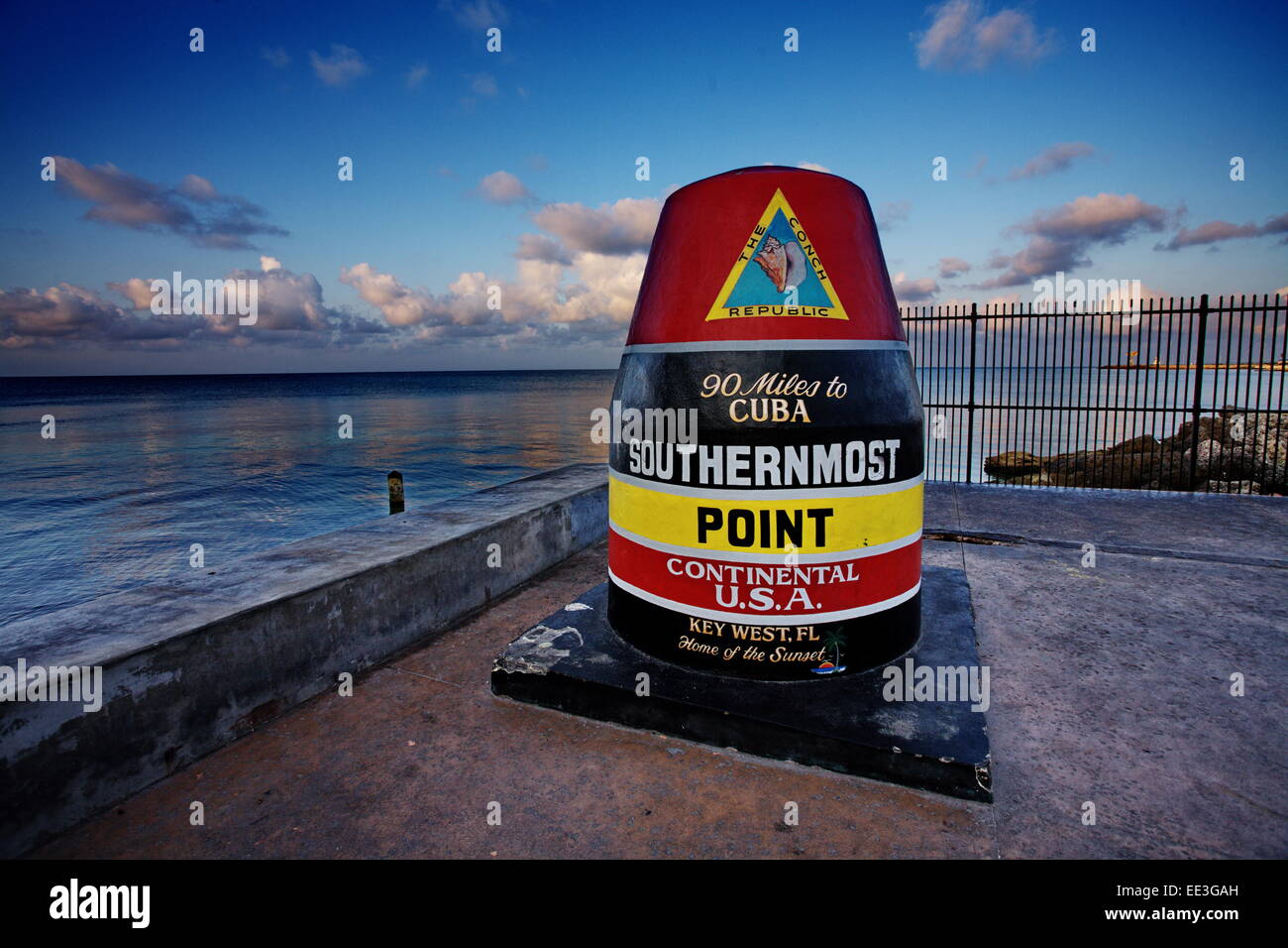 Southernmost point buoy hi-res stock photography and images - Alamy