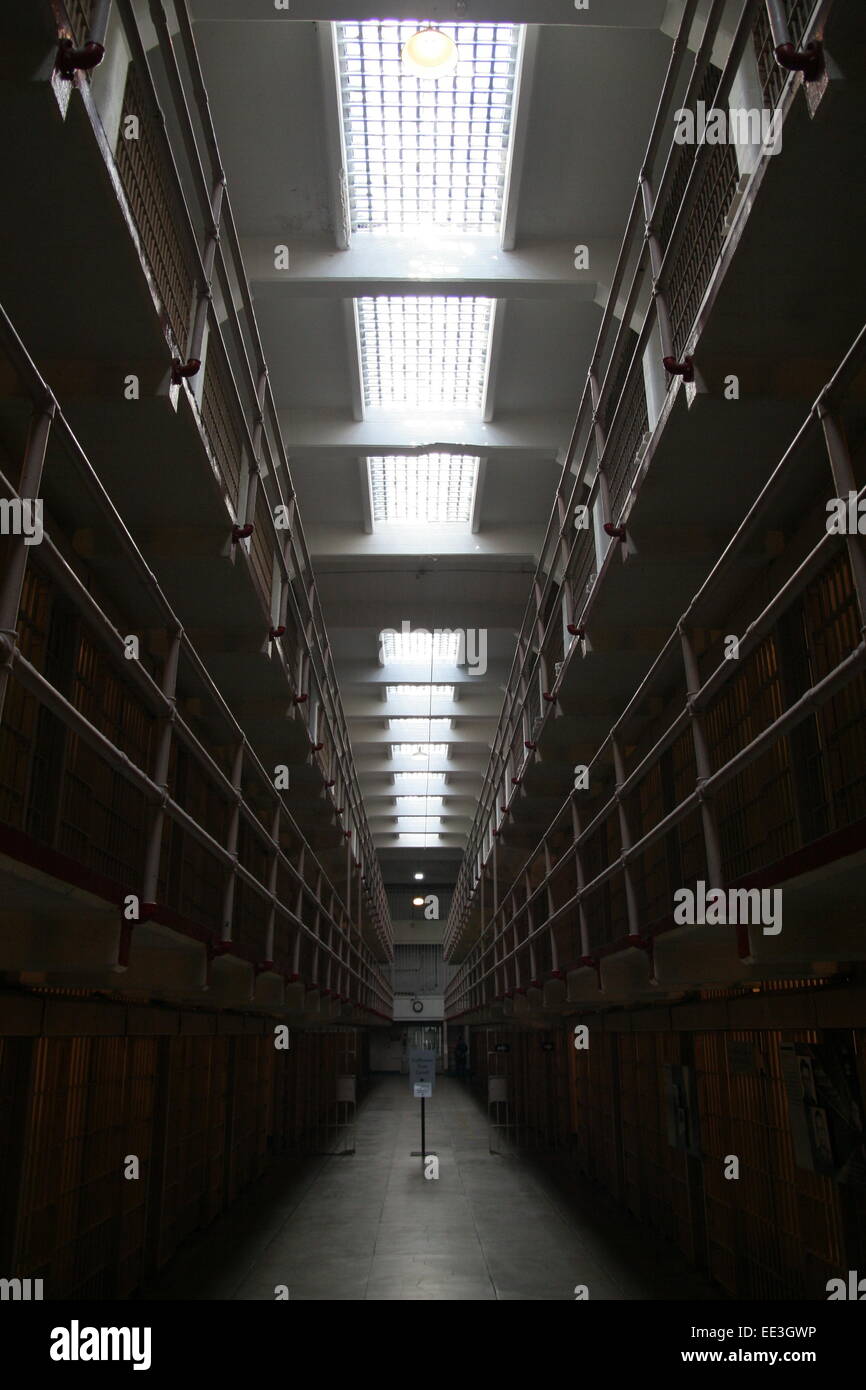 Inside alcatraz history hi-res stock photography and images - Alamy