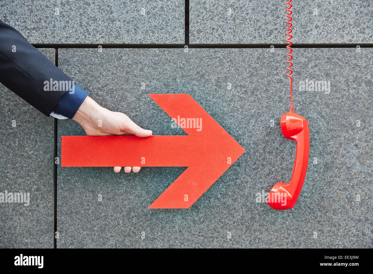 Pointing phone at a wall hi-res stock photography and images - Alamy