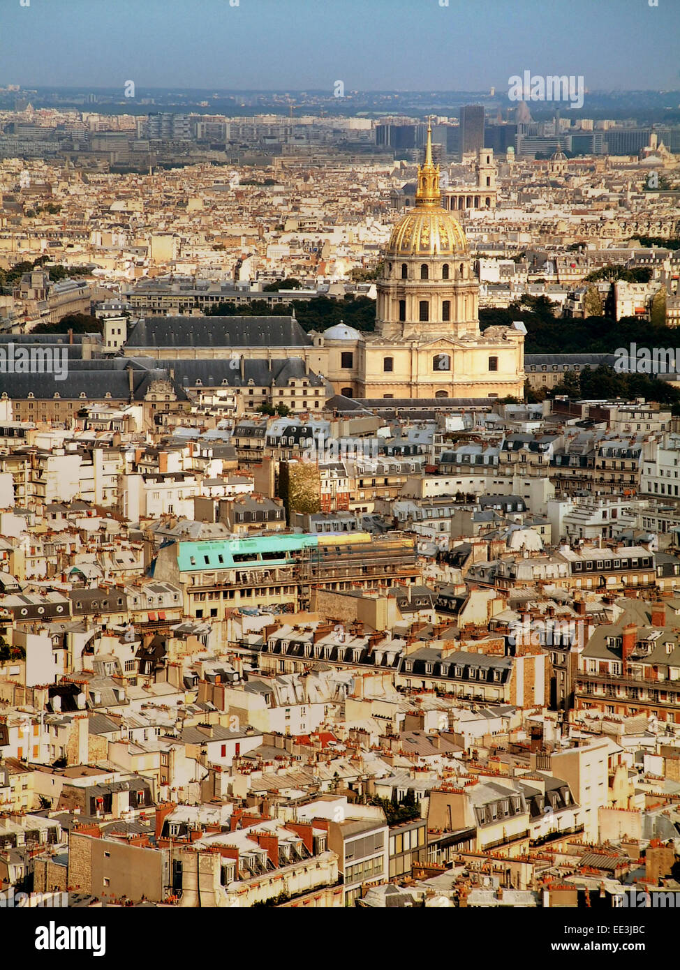 Eglise Saint-Louis des Invalides, Paris skyline Stock Photo - Alamy