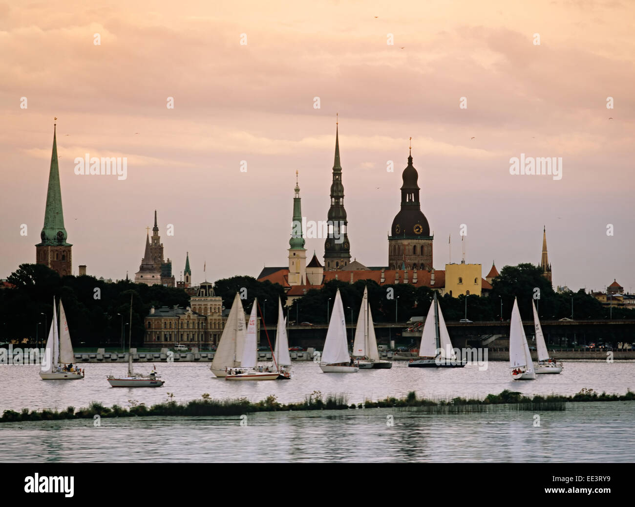 Riga reflection hi-res stock photography and images - Alamy