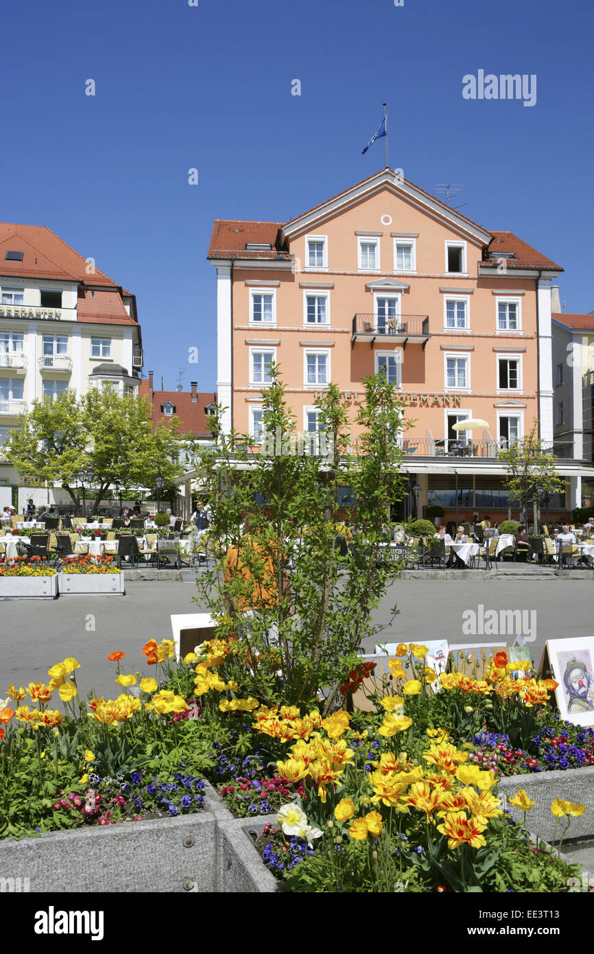 Deutschland, Bodensee, Europa, Oberschwaebische Barockstrasse, Stadt ...