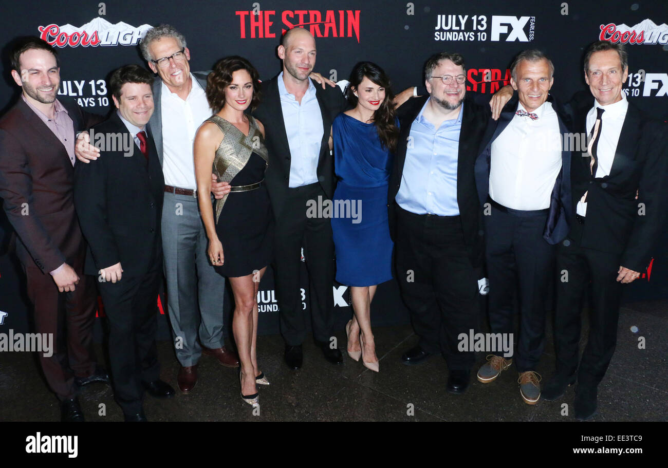 Premiere of FX's 'The Strain' held at the GA Theater - Arrivals ...