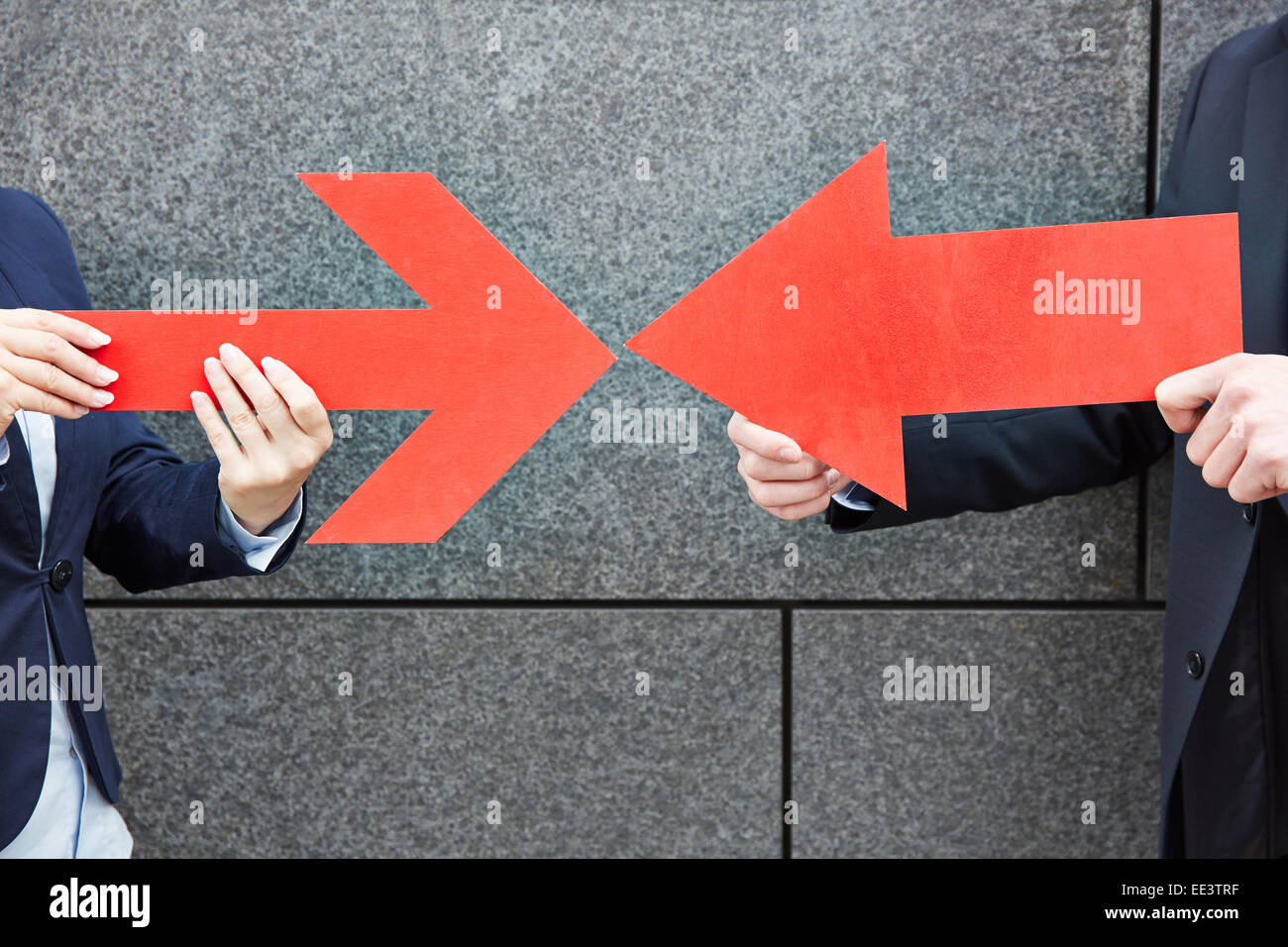 Big arrows hi-res stock photography and images - Alamy