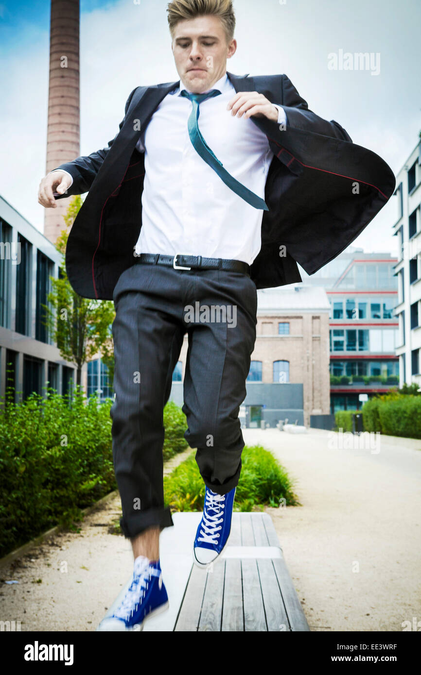 Jumping shoe hi-res stock photography and images - Alamy