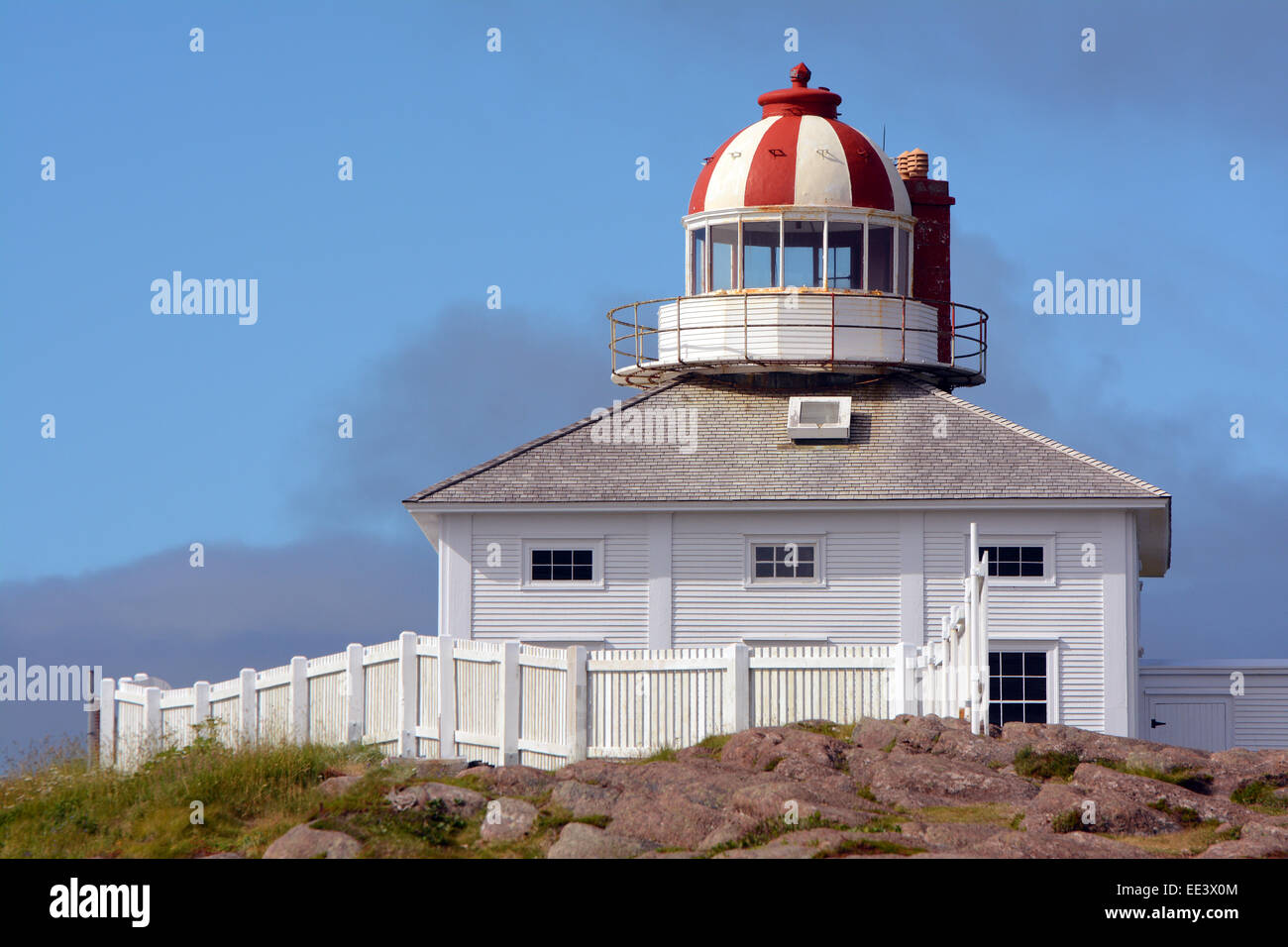 Atlantic canada lighthouse cape spear hi-res stock photography and ...