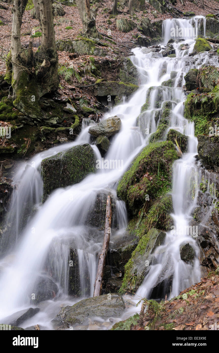 wasserfall beautiful waterfall germany Stock Photo - Alamy