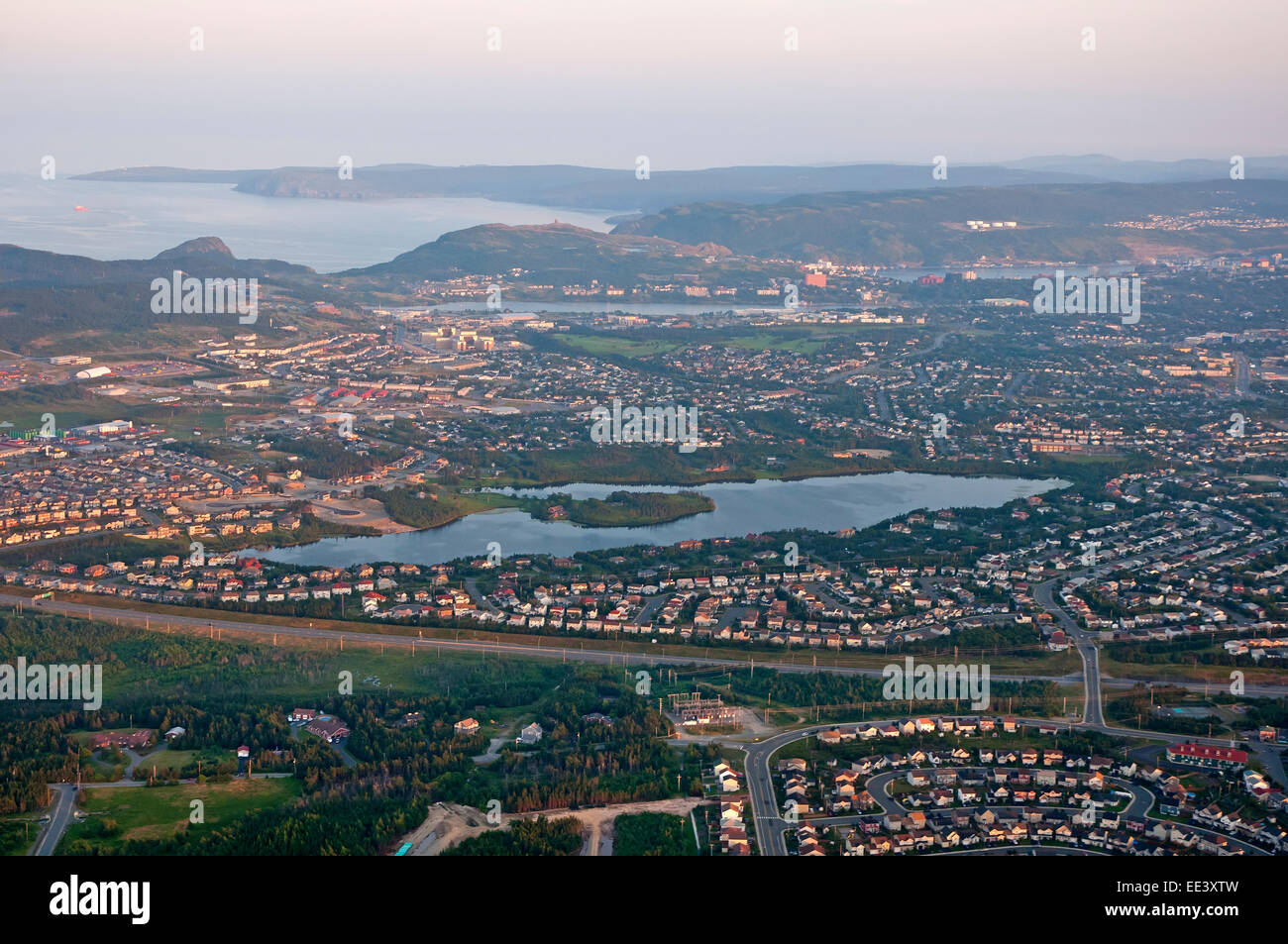 Newfoundland, canada aerial hi-res stock photography and images - Alamy