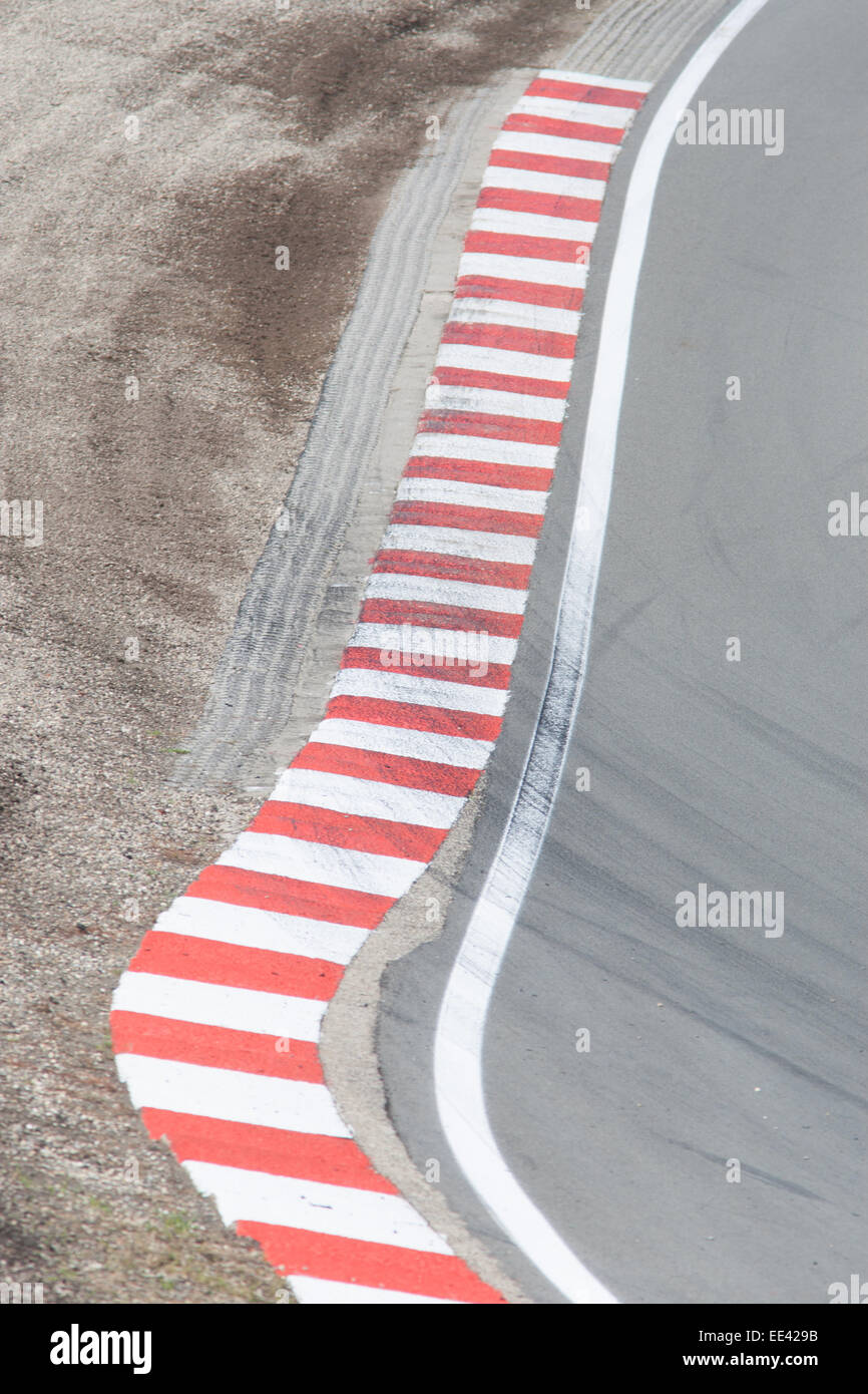 Tyre marks on race circuit Stock Photo - Alamy