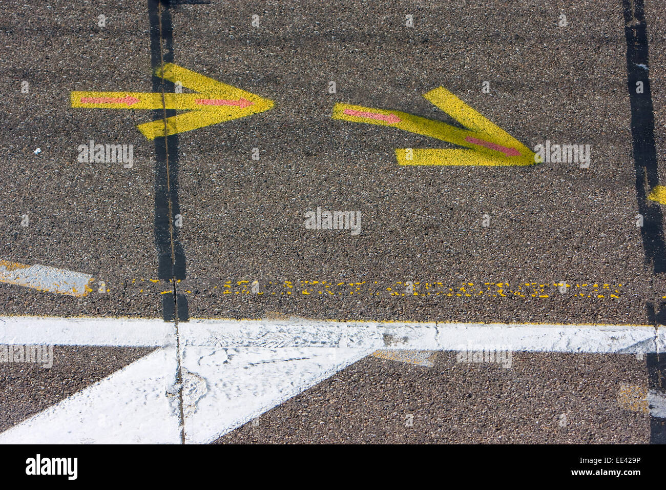 Tyre marks on race circuit Stock Photo - Alamy