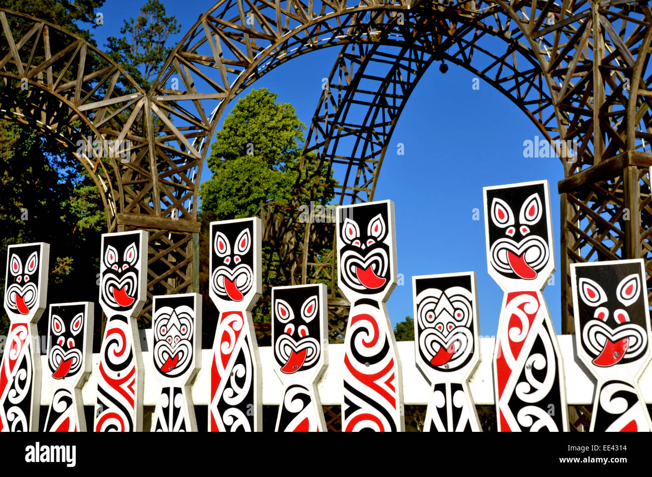 Maori Gate High Resolution Stock Photography and Images - Alamy